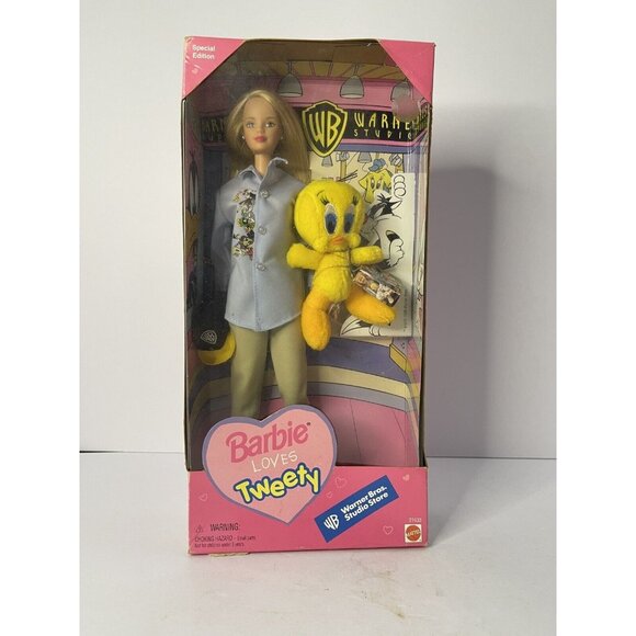 Mattel | Toys | Barbie Loves Tweety Bird Special Edition Barbie Wb 998 ...
